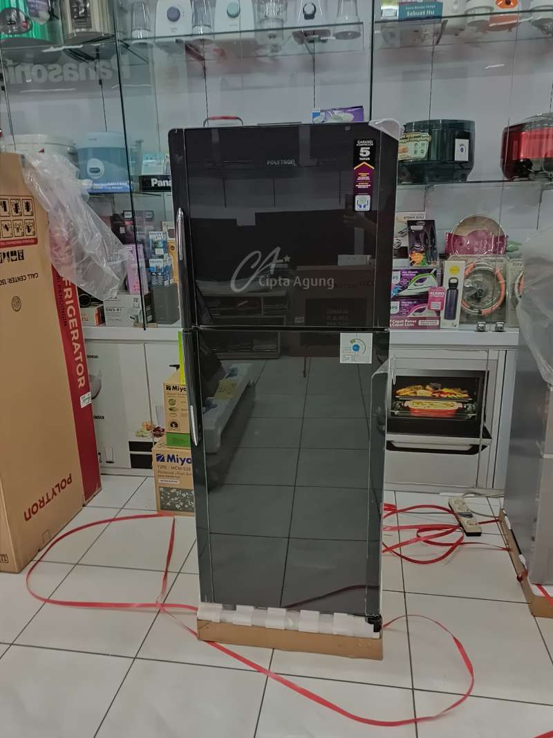 Promo Kulkas 2 Pintu Belleza 210 Liter Polytron Prm 21 Dmy Prm 21dmy ...
