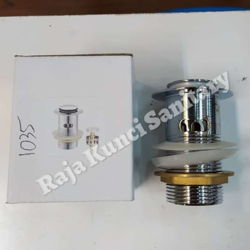 Promo Afur Wastafel/afur Pembuangan/kepala Afur Kuningan - Tutup Besar ...