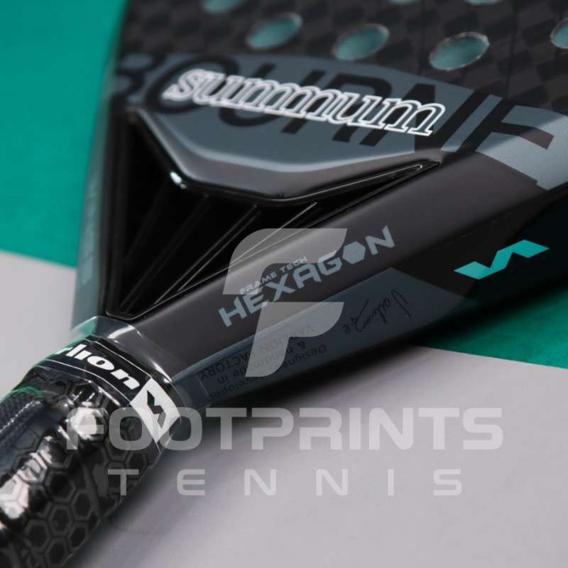Jual Varlion Padel Racket Bourne Summum Carbon Black Original Raket Di ...