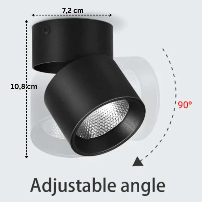 Jual Vacolux Lamp Led 12W Spotlight Plafon 12 Watt Lampu Sorot ...