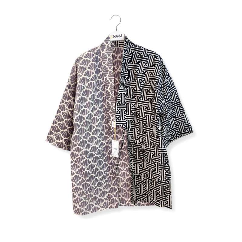 Jual Batik Enom - Kimono Outer Batik Modern Pria Oka Series Di Seller ...