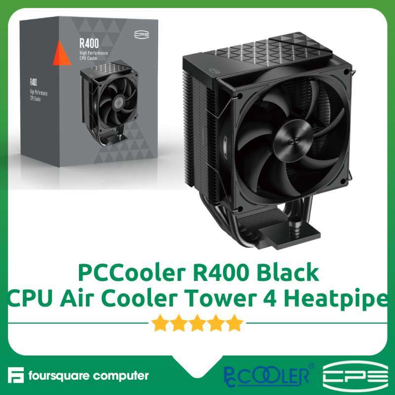 Jual Hsf Pccooler R400 Black Cpu Air Cooler 4 Heatpipe Di Seller ...