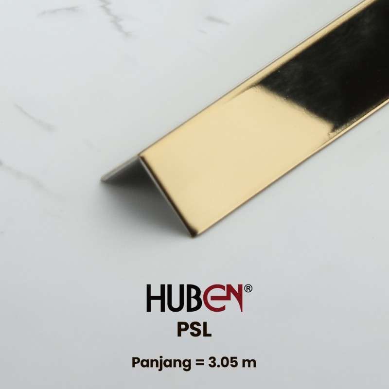 Jual 3 Batang List Lis Plat Strip Model L Mirror Plat Besi Chrome Gold ...