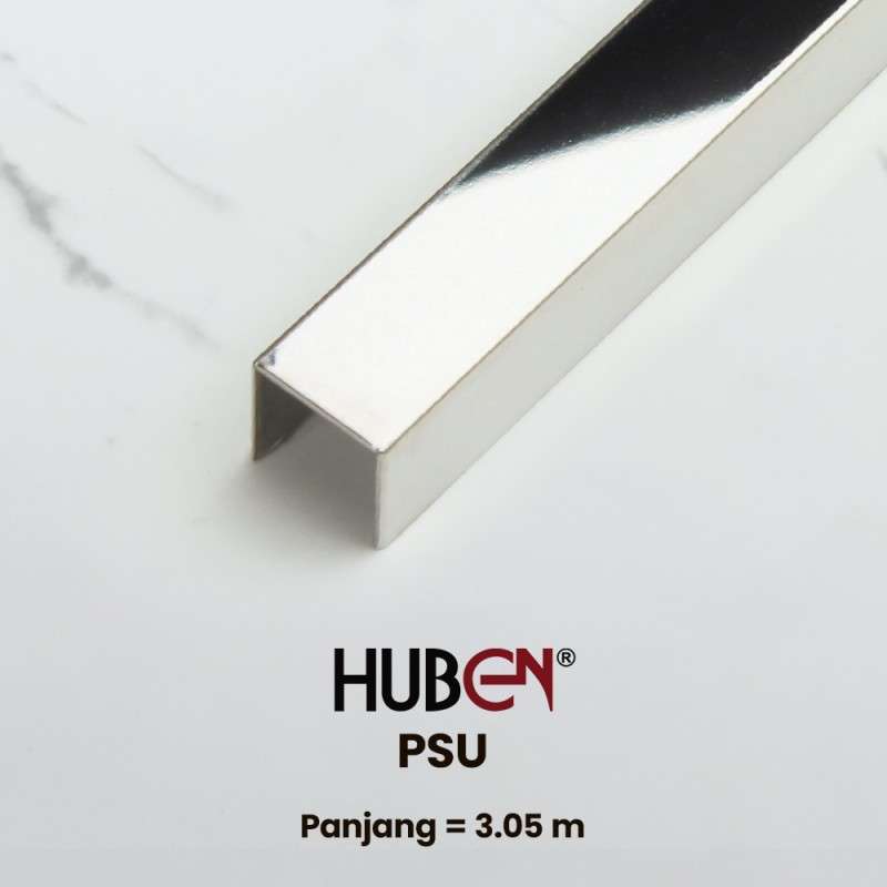 Jual 3 Batang List Lis Plat Strip Model U Mirror Plat Besi Chrome Gold ...