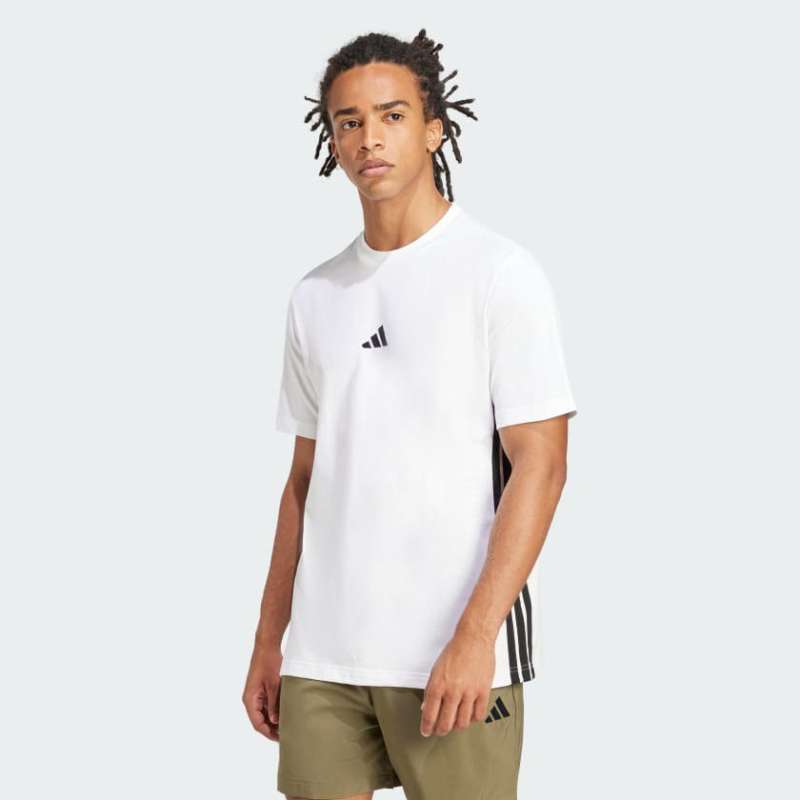 Promo Baju adidas Essentials 3-stripes Single Jersey Tee Je6388 / 20242 ...