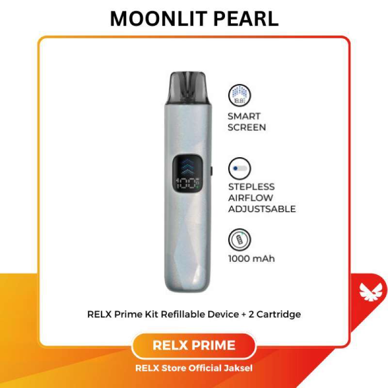 Jual Relx Prime Pod Kit 35W 1000mah Pods Vape - Moonlit Pearl Di Seller ...