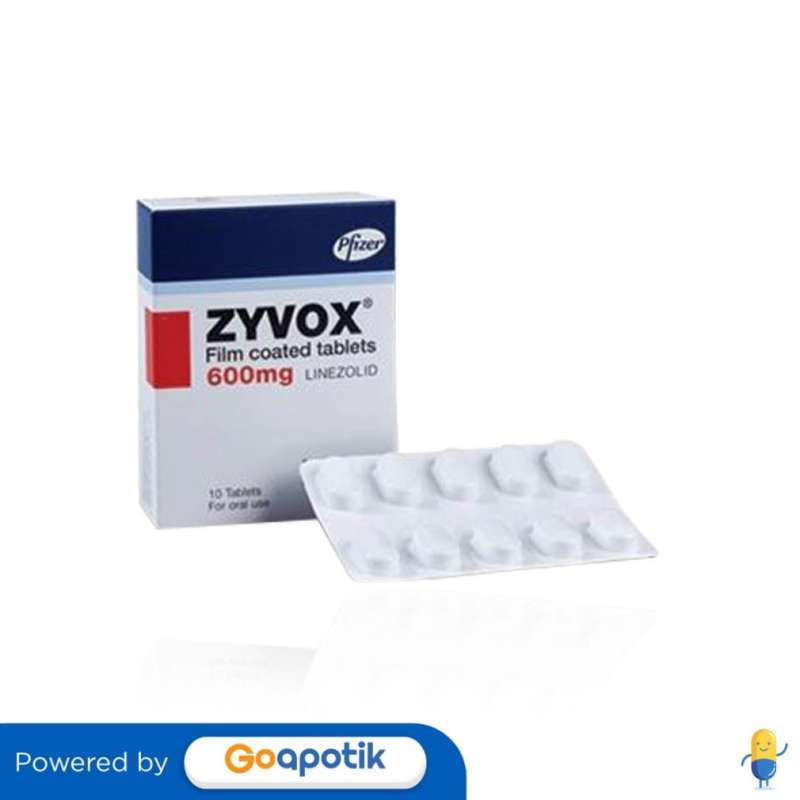 Jual Zyvox 600 Mg Box 10 Tablet Di Seller Apotek Duta Farma Ii - Apotek ...