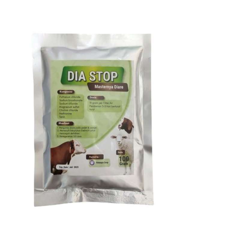Jual Dia Stop Obat Diare Mencret Sapi Kambing Domba Pedet Cempe Di ...