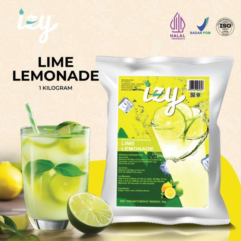 Izy Lime Lemonade Gratis Ongkir 🔥 Harga Murah Oktober 2025