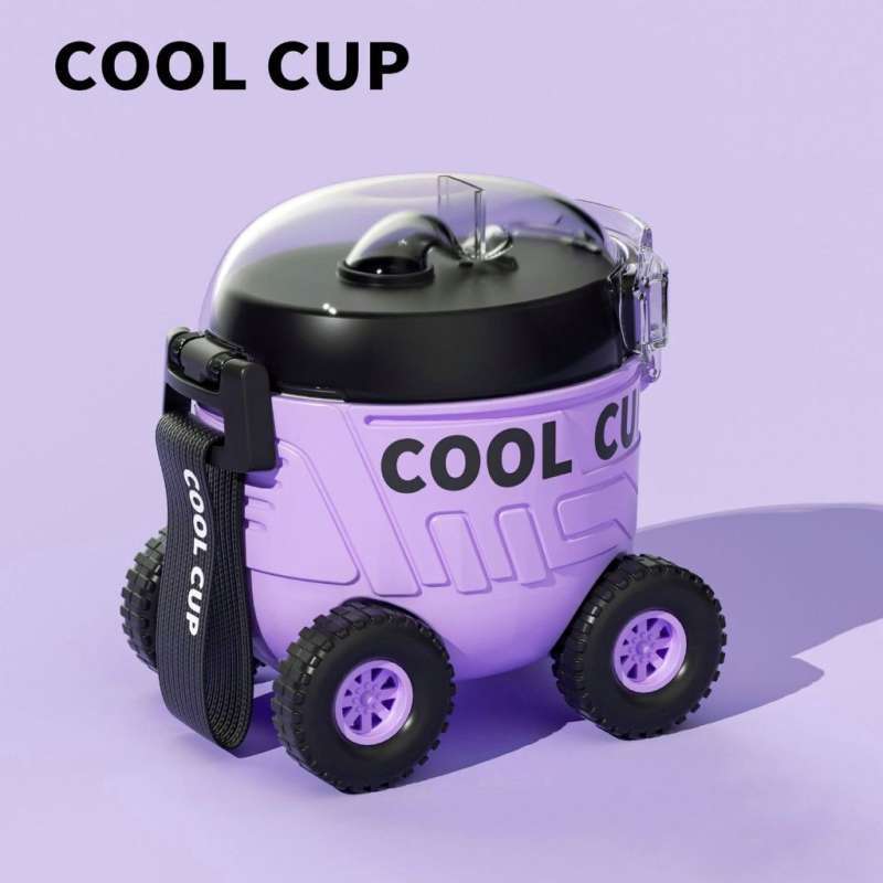Jual Botol Mobil Cool Cup 550ml / Botol Minum Kereta Mobil Bisa Gerak ...