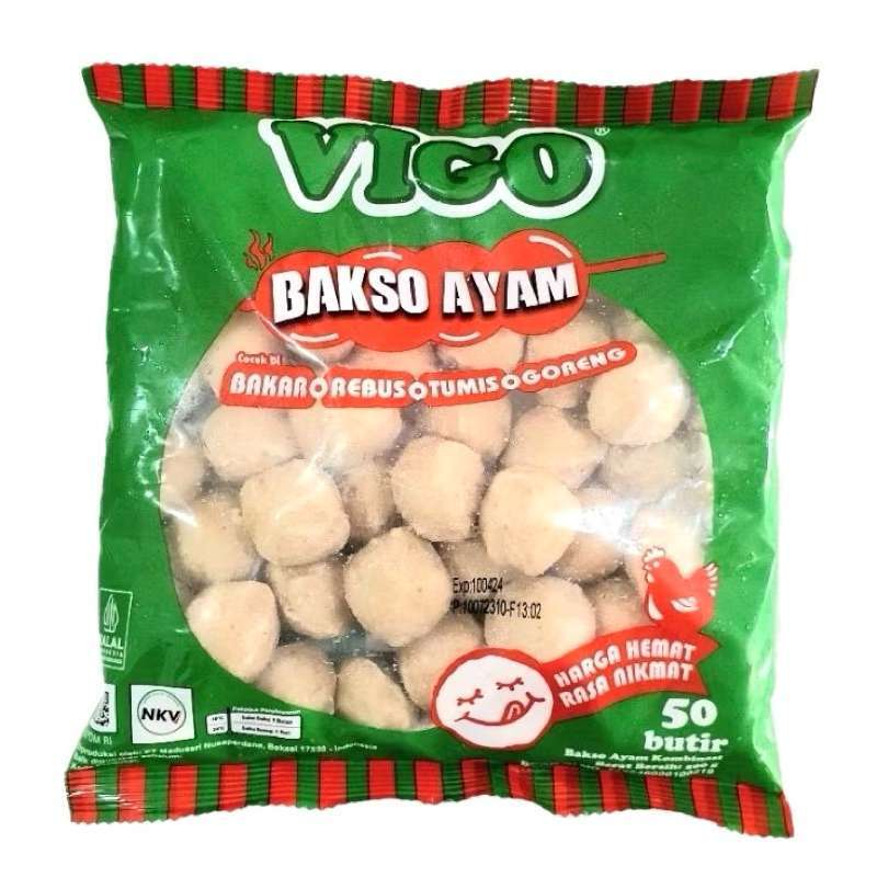 Jual Vigo Bakso Ayam 500g Di Seller Yummy Frozen Foods - Sei Agul, Kota ...