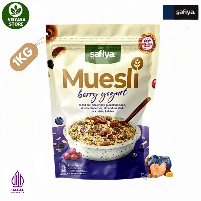 Muesli Sereal 1 Kg Safiya Gratis Ongkir 🔥 Harga Murah November 2025