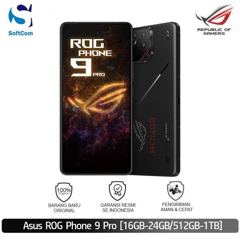 Jual Asus Rog Phone 9 Pro / Pro Edition [ 16gb/512gb | 24gb/1tb ...