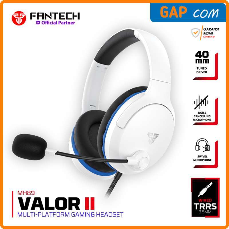 Jual Headset Gaming Fantech Valor Ii Mh89 Anc Multi-platform Gaming ...