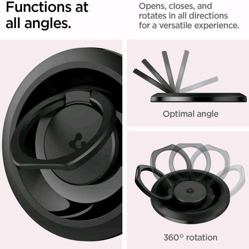 Jual Ring Holder MagSafe Spigen O Mag Popsocket Stand Phone Grip Finger ...