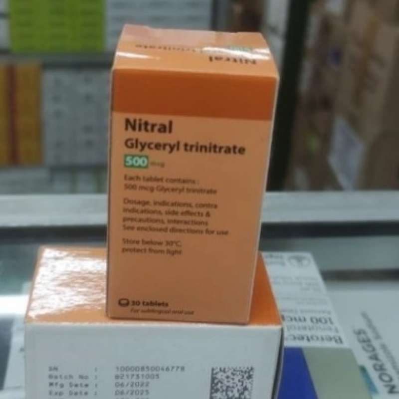 Jual Nitral 500 Mcg Per Botol Isi 30 Capsul Di Seller Apotek Najeeb ...