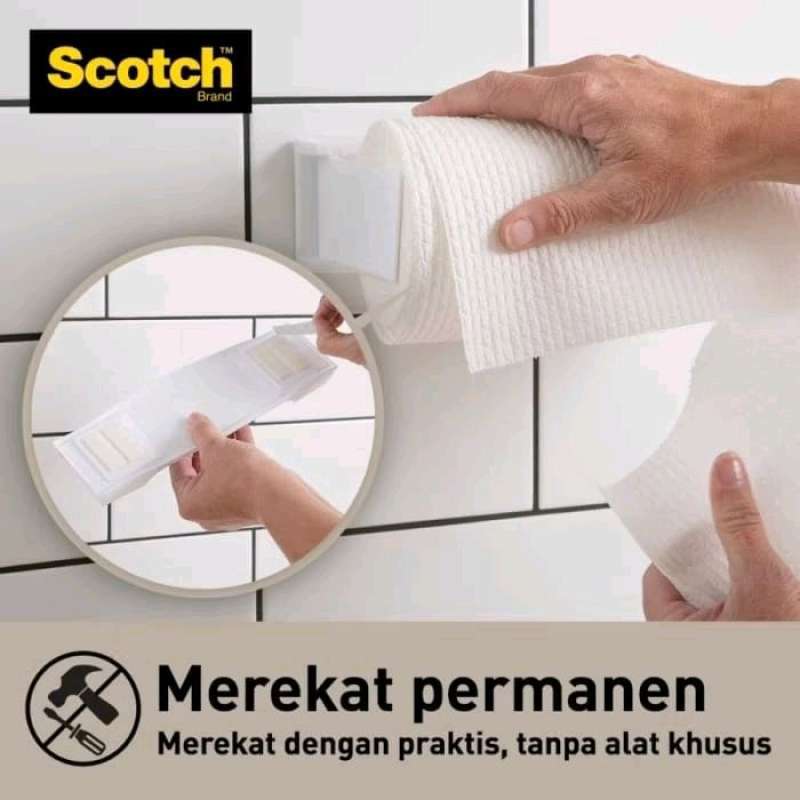 Jual 3m Scotch Strong Double Sided Mounting Tape Indoor 6kg 110-s25 ...