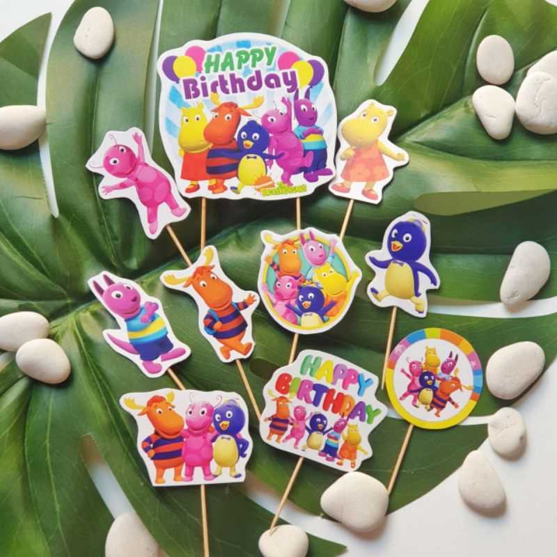 backyardigans cake topper