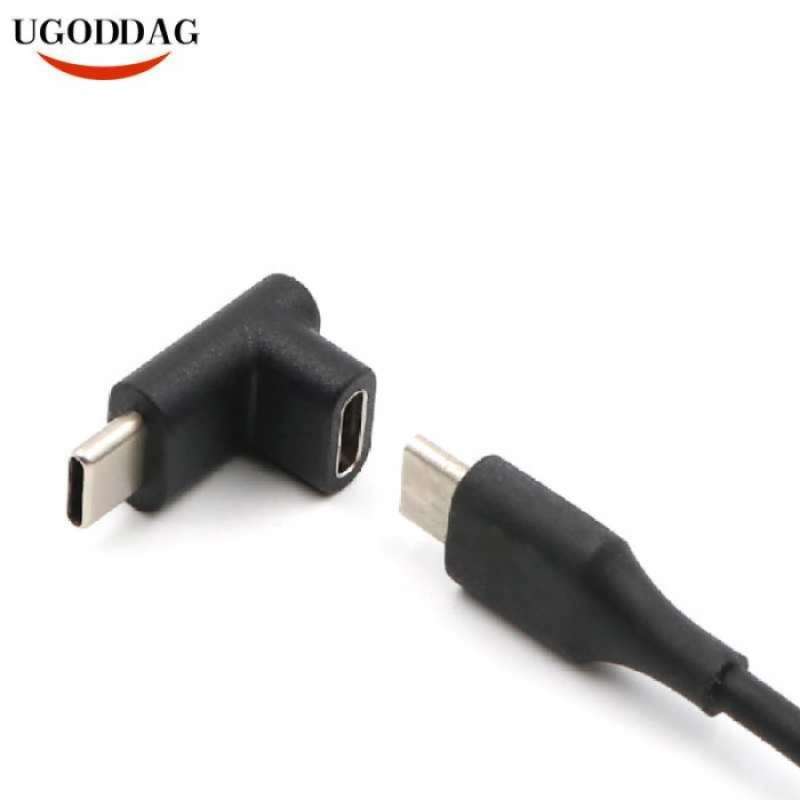 Promo USB Type C Male To Female Adapter Converter L Shape 90° Angle Otg ...