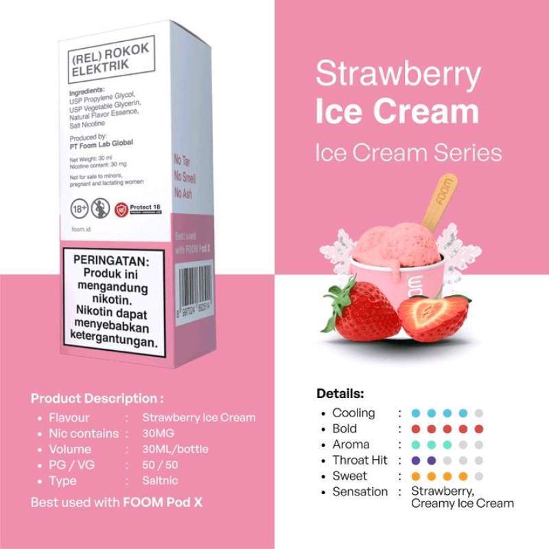 Jual Foom Liquid 30ml Refill Pod / Liquid Saltnic Pods Di Seller ...