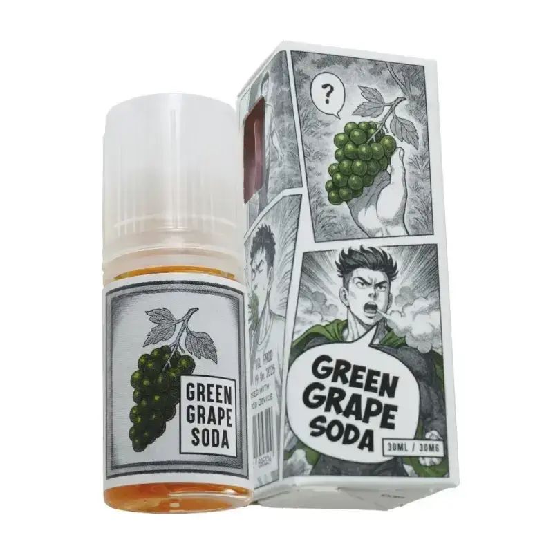 Promo Foom Liquid 30ml Refill Pod / Liquid Saltnic Pods - Green Grape ...