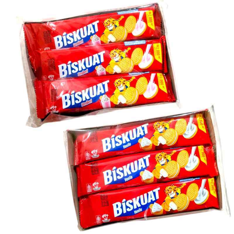 Jual Biskuat Golden 35gr - Pack Isi 12 Biskuit 2000an - Strawberry Di ...