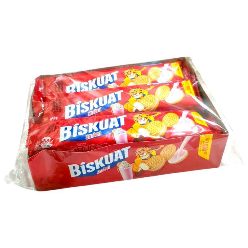Jual Biskuat Golden 35gr - Pack Isi 12 Biskuit 2000an - Strawberry Di ...
