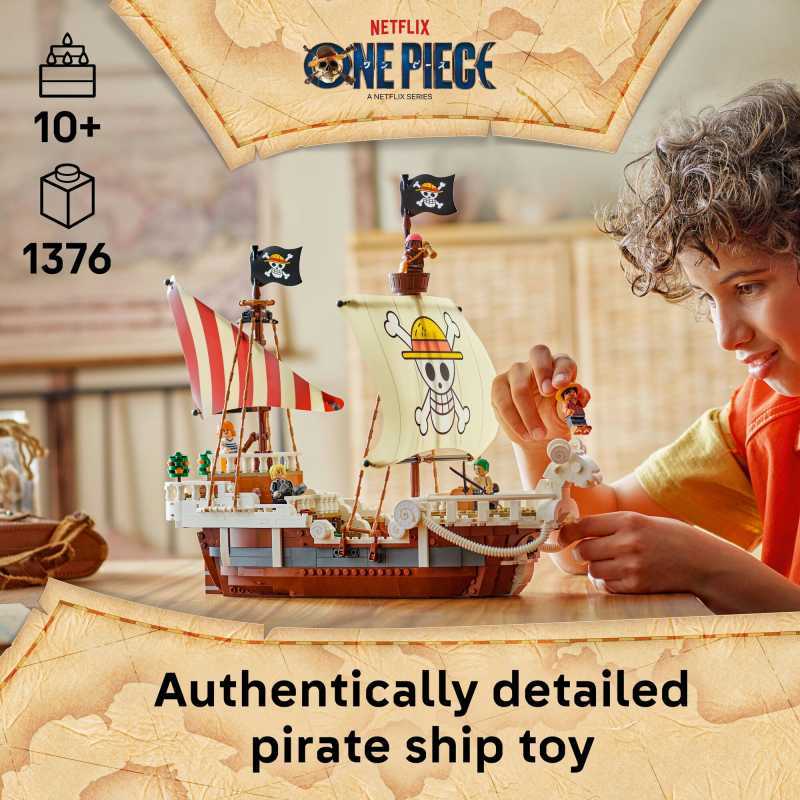 Promo LEGO One Piece 75639 The Going Merry Pirate Ship (1376 Pieces ...