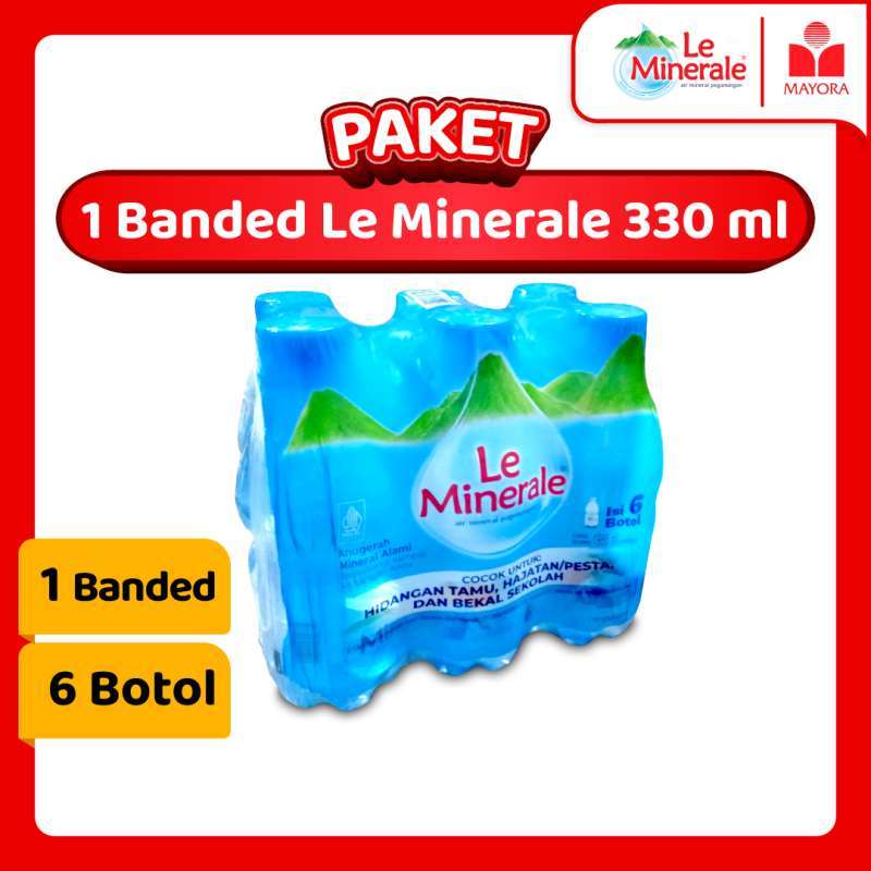 Le Minerale Botol 330 Ml 🔥 Harga Grosir April 2026