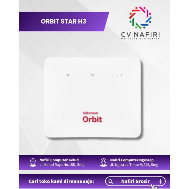 Promo Modem Router Orbit Star H3 B313 Free Kuota Telkomsel 150gb ...