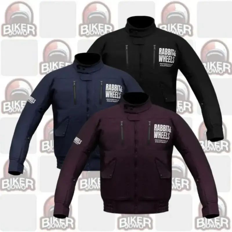 Jual Jaket Motor Rabbit And Wheels Bomber Cityride Bikers Jacket Hits ...