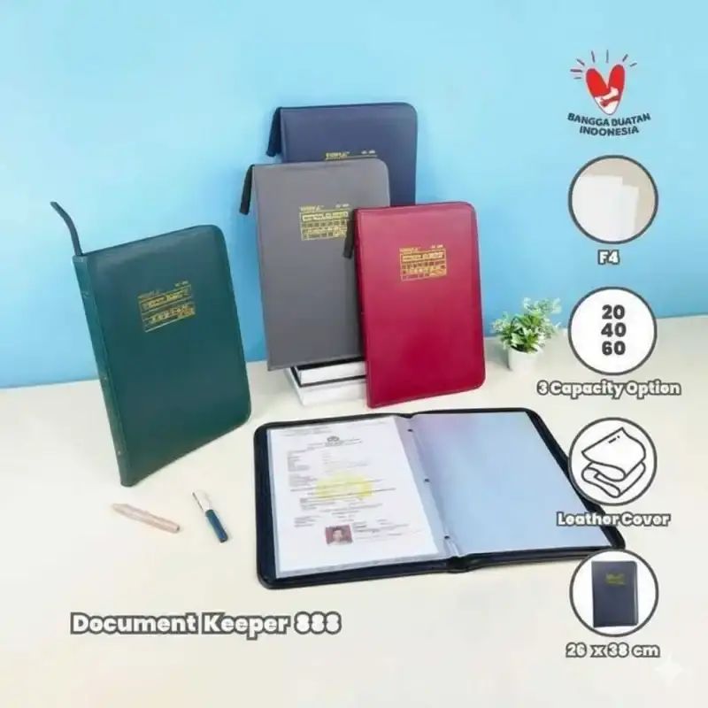 Jual Document Keeper Resleting Kulit 🏷️ Original Terbaru, Terlengkap ...
