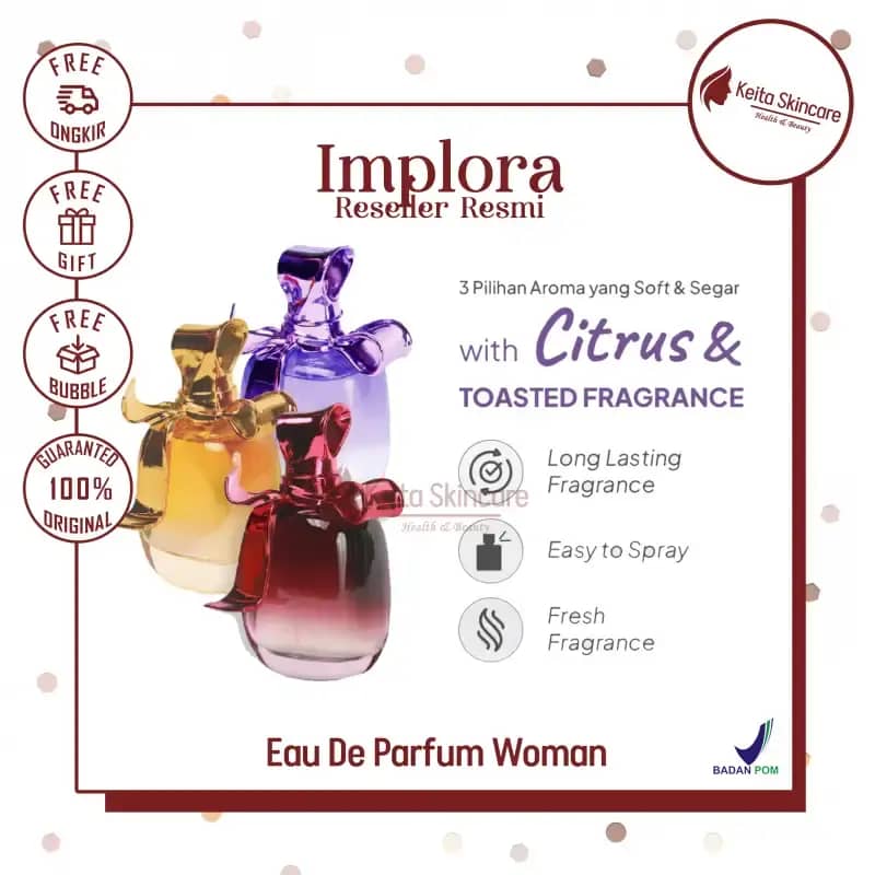 Implora Parfum Wanita Gratis Ongkir 🏷️ Harga Murah Mei 2026