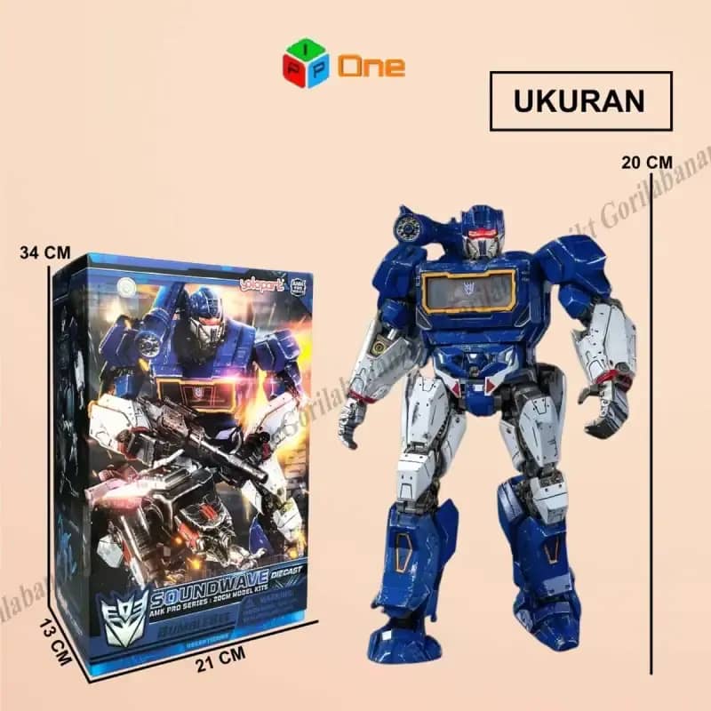 Promo Action Figure Transform Soundwave Yolopark Amk Pro Bumblebee ...