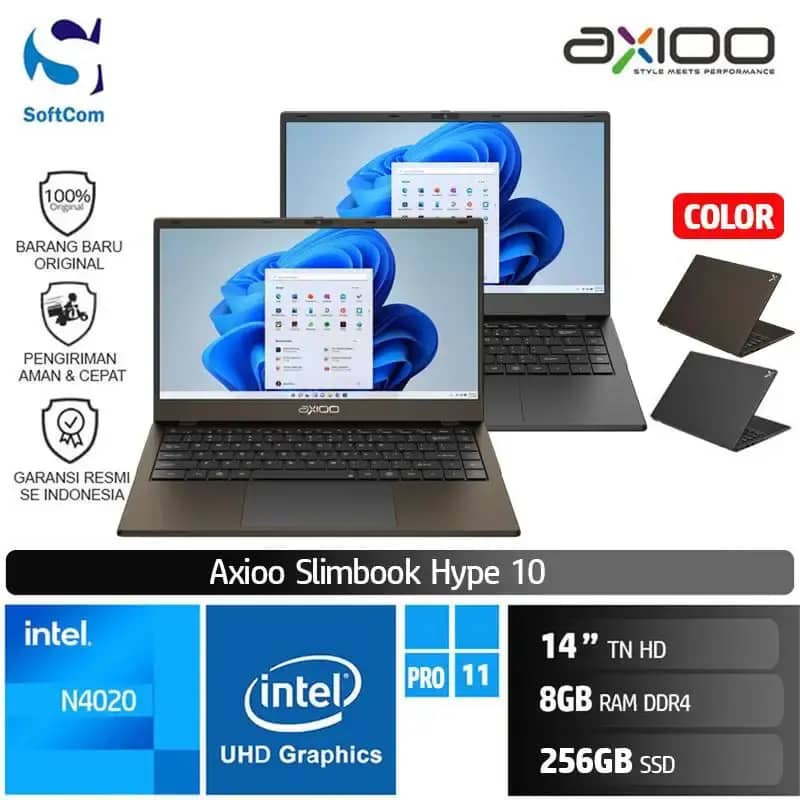Axioo Slimbook Hype 10 - 🔥 Harga & Spesifikasi Terbaru Mei 2026