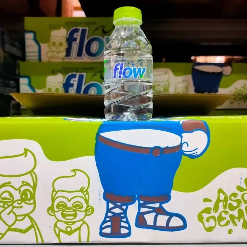 Jual Air Mineral Botol Mini Flow 220ml (1 Box Isi 24) Di Seller Toko ...