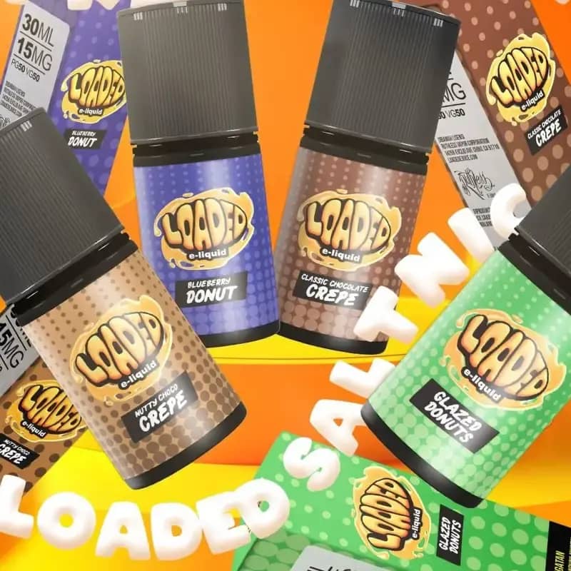 Donut Loaded Blueberry Donut | Loaded | 100mL | E-liquid Solutions Pro ...