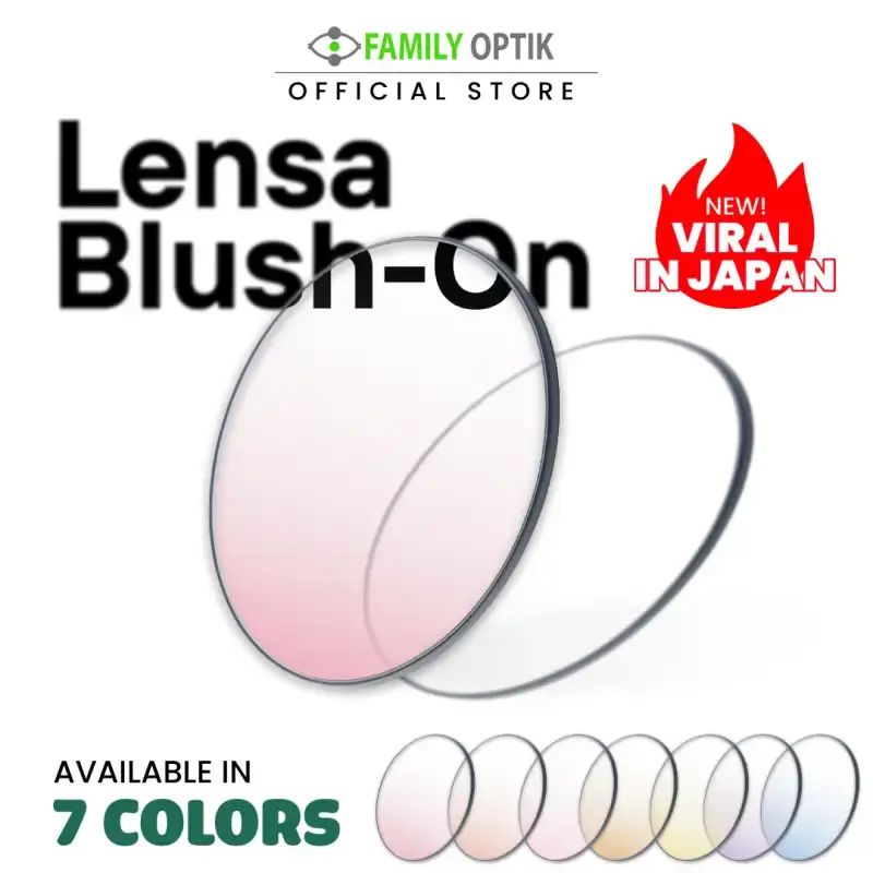 Jual [viral] Lensa Blush On 7 Colors Lensa Kacamata Kekinian Viral ...