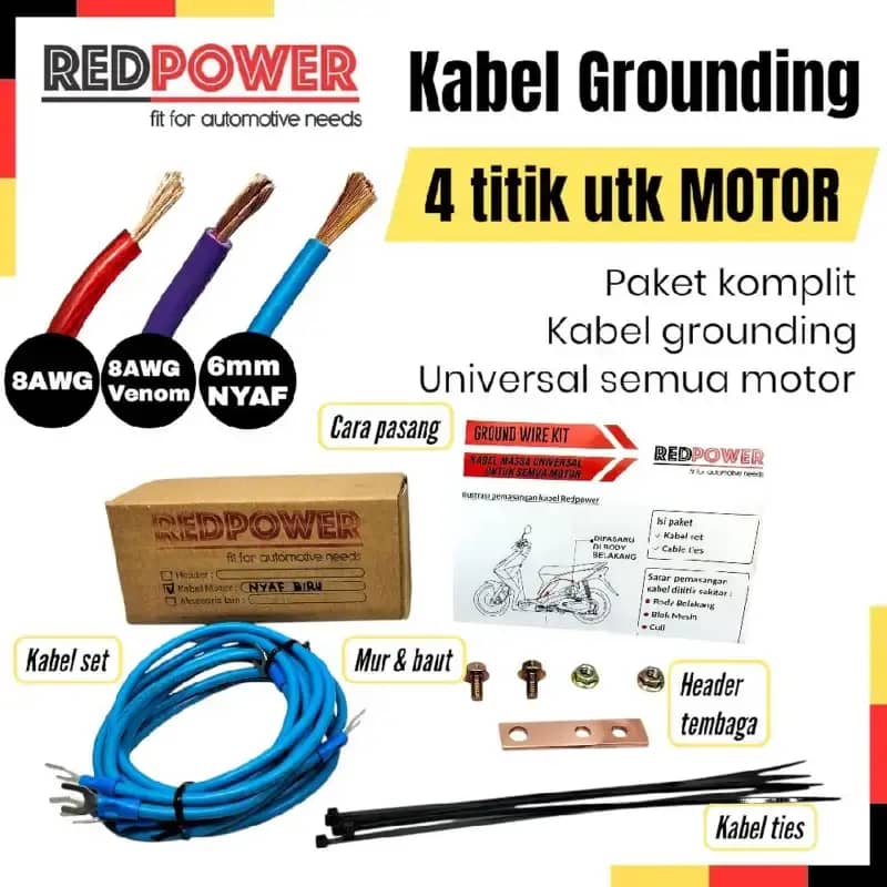 Harga Kabel Grounding Awg Motor 💯 Terbaru, Spesifikasi, & Kredit ...