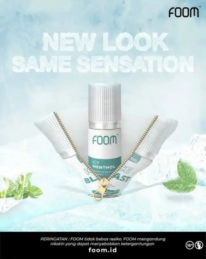 Jual Foom Liquid Icy Menthol - Cigarette Series Di Seller Gruvado ...