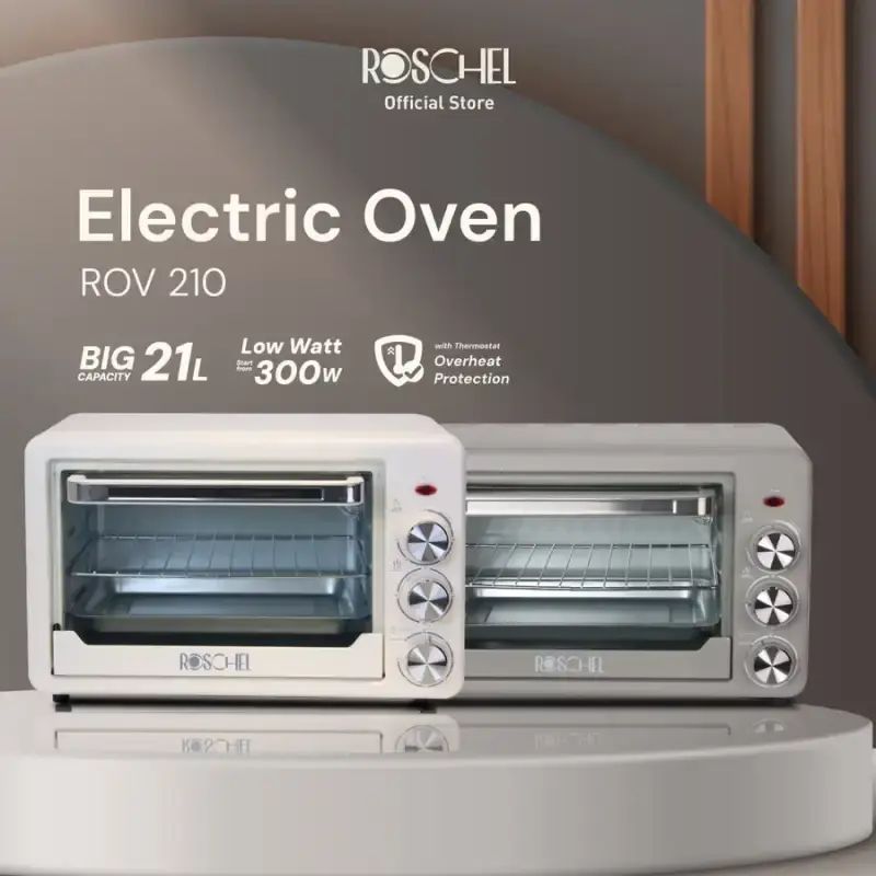Promo Sky - Roschel Oven Listrik Rov-210 Kapasitas 21 L 600w Rov 210 ...