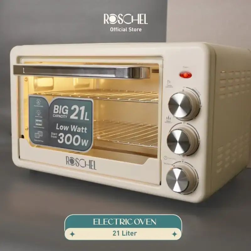 Promo Sky - Roschel Oven Listrik Rov-210 Kapasitas 21 L 600w Rov 210 ...