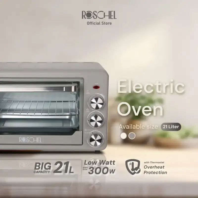 Promo Sky - Roschel Oven Listrik Rov-210 Kapasitas 21 L 600w Rov 210 ...