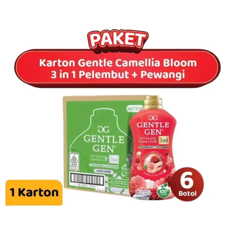 Gentle Gen Detergent Botol Gratis Ongkir 🔥 Harga Murah Mei 2026