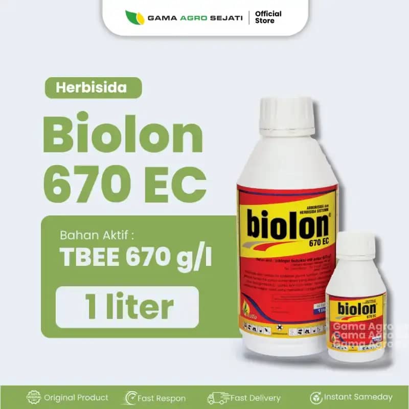 Jual Herbisida Biolon 670 Ec 1 Liter Di Seller Gama Agro Sejati Store ...
