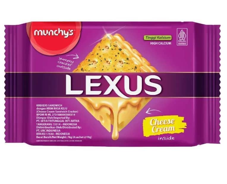 Jual Lexus Biskuit Sandwich Munchy 190gr 2 Varian Di Seller Vexa's ...