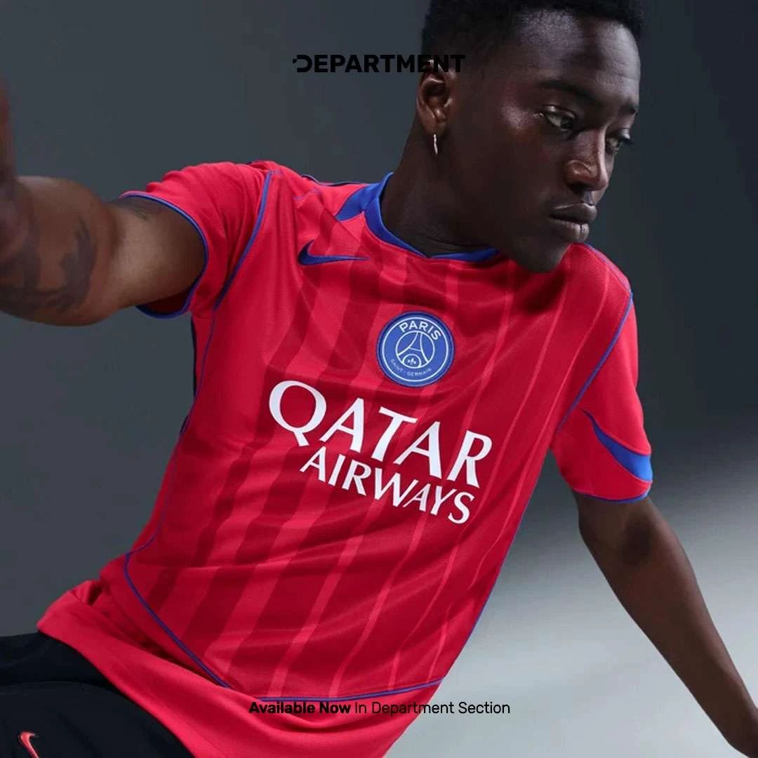 Jual Jersey Bola Pria Nike Paris Saint-germain 25/26 Stadium Third ...