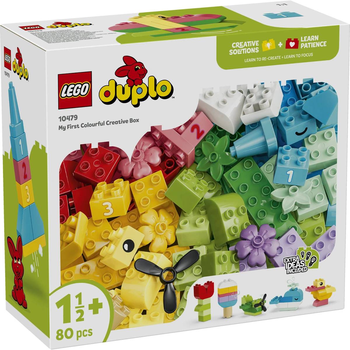 Jual LEGO Duplo Classic 10479 Colorful Creative Box (80 Pieces), Mainan ...