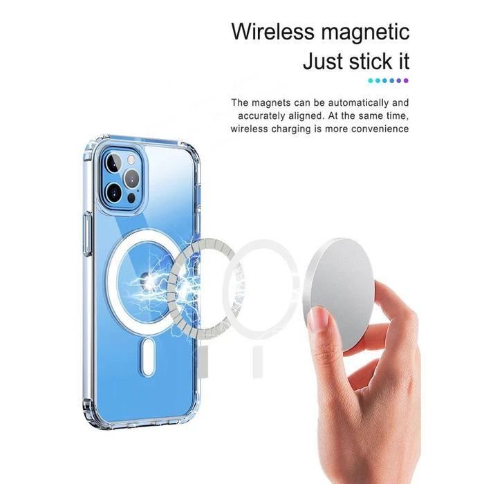 Promo Case For Tecno Spark 50 4g MagSafe Wireless Tpu Clear Magnetic ...