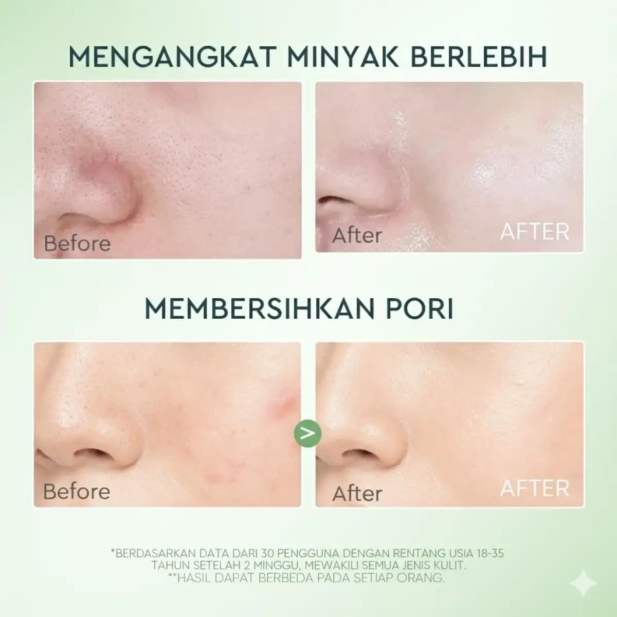 Promo Yzs Mugwort Clay Stick Mask Membersihkan Pori Pori Dan Bikin ...